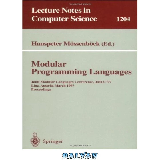 خرید و قیمت دانلود کتاب Modular Programming Languages: Joint Modular ...