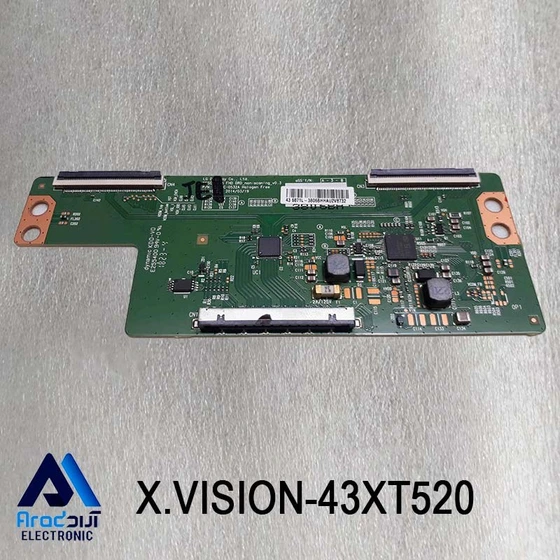 خرید و قیمت برد تیکان تلویزیون ایکس ویژن 43XT520 | ترب