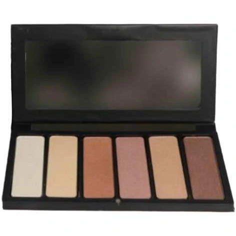 خرید و قیمت پالت هایلایتر 6 رنگ شیمبار Shimbar شماره 51 | ترب