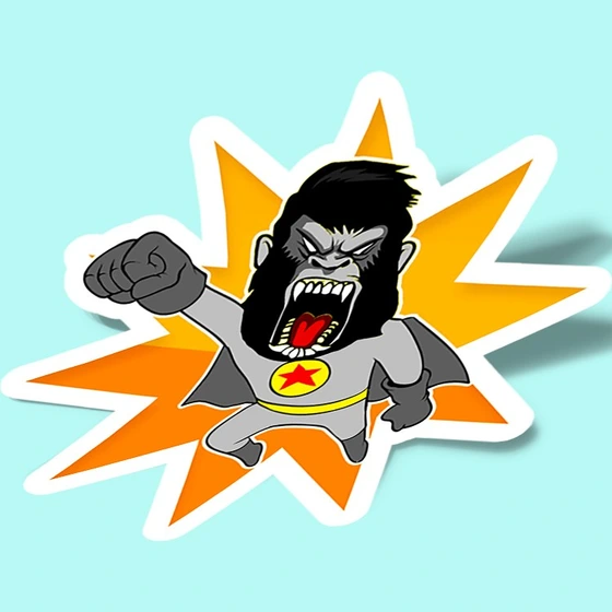 خرید و قیمت استیکر ape hero | ترب