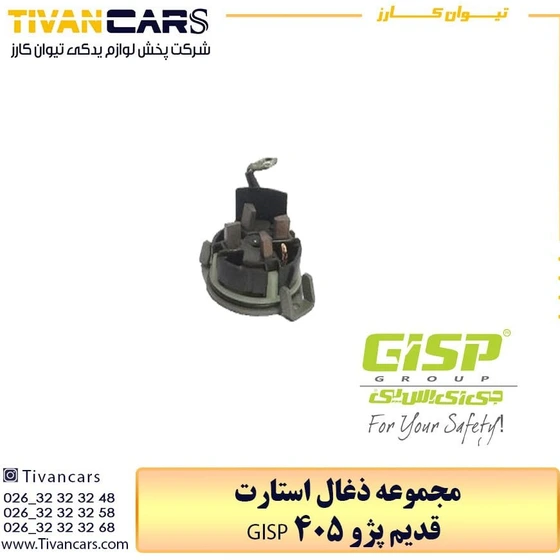 خرید و قیمت مجموعه ذغال استارت قدیم پژو 405 GISP | ترب