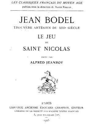 خرید و قیمت دانلود کتاب Jean Bodel, trouvère artésien du XIIIe siècle ...