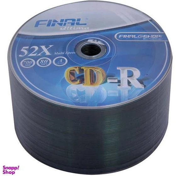 خرید و قیمت CD فینال (Final) مدل CD-R بسته 50 عددی | ترب