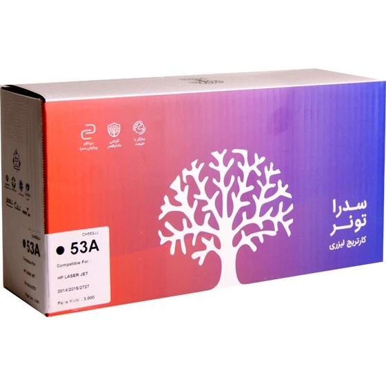 خرید و قیمت تونر مشکی سدرا مدل 53A اورجینال | ترب