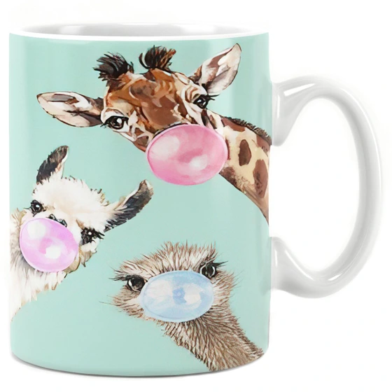 خرید و قیمت لیوان طرح دار سرامیکی راویتا طرح فانتزی 3218 | ترب