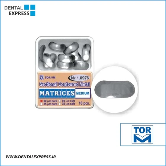 خرید و قیمت سکشنال ماتریکس تک سایز - Tro-VM Sectional Matrices 10 Pcs | ترب