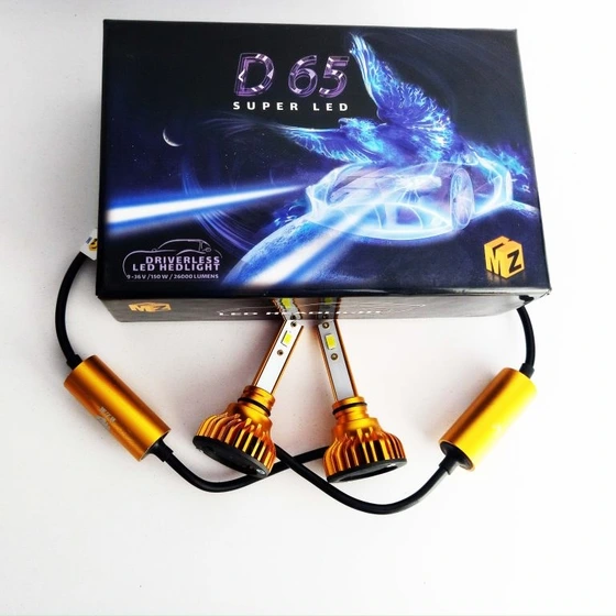 خرید و قیمت هدلایت D65 پایه H7 جفت ( تک رنگ ) | ترب