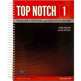 خرید و قیمت کتاب معلم تاپ ناچ یک ویرایش سوم Top Notch 1 3rd Edition ...