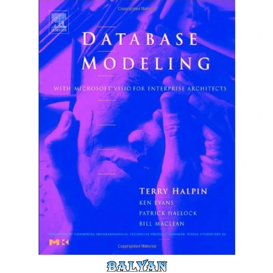 خرید و قیمت دانلود کتاب Database Modeling With Microsoft Visio For Enterprise Architects ترب