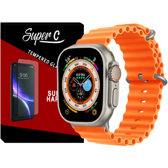 خرید و قیمت بند سوپرسی مدل Ocean مناسب برای ساعت هوشمند ویرفیت N8 Ultra | ترب