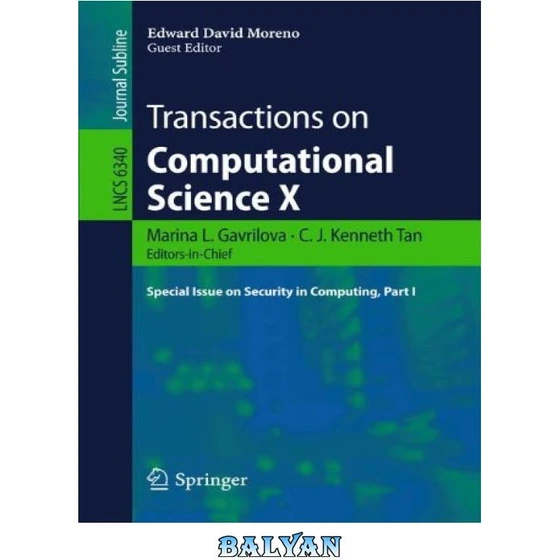 خرید و قیمت دانلود کتاب Transactions On Computational Science X