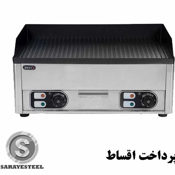 خرید و قیمت گریل برقی شیاردار 60 سانتی بست مدل GRIIL_8936B | ترب