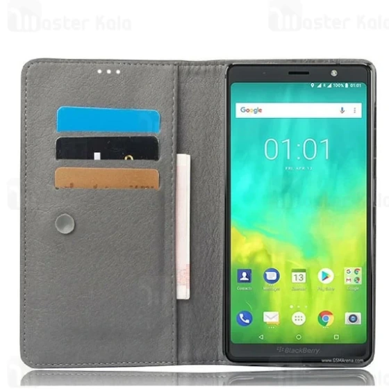 خرید و قیمت کیف طرح چرم بلک بری BlackBerry Evolve Leather Case | ترب
