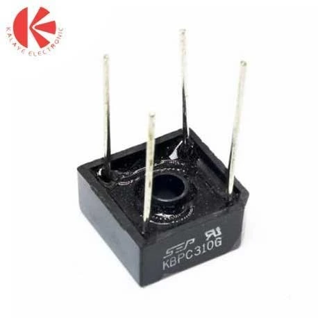 خرید و قیمت پل دیود مربعی 3 آمپر 1000 ولت KBPC310 | ترب