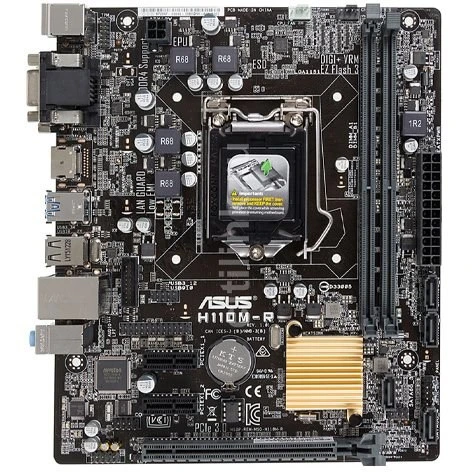 خرید و قیمت LGA 1151 Motherboard Asus H110M-R/C/SI | ترب
