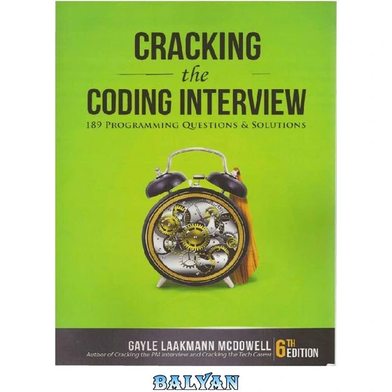 خرید و قیمت دانلود کتاب Cracking The Coding Interview 189 Programming Questions And Solutions ترب