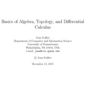 خرید و قیمت دانلود کتاب Basics of algebra, topology, and differential ...