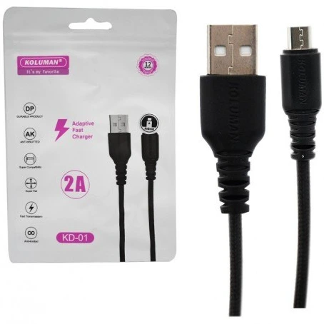 خرید و قیمت کابل اندروید کلومن (KOLUMAN) مدل KD-01 | ترب