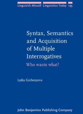 خرید و قیمت دانلود کتاب Syntax, Semantics and Acquisition of Multiple ...