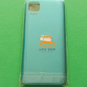 خرید و قیمت درب پشت سبز گوشی شیائومی Xiaomi Poco C3 | ترب