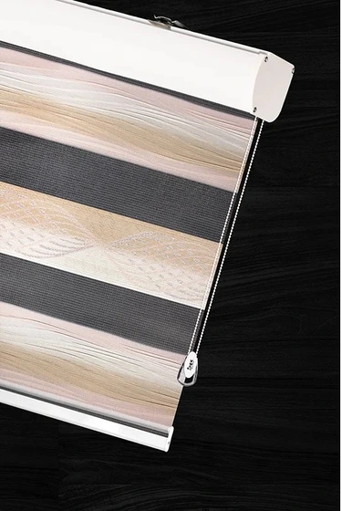 خرید و قیمت پرده زبرا پلیسه تک سایز AK-138 | ترب