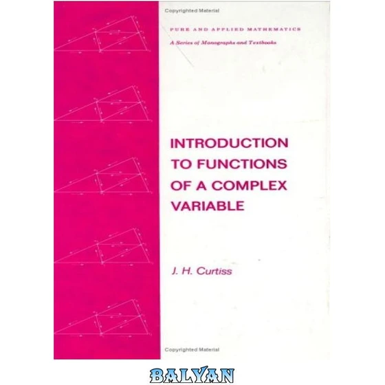 خرید و قیمت دانلود کتاب Introduction To Functions Of A Complex Variable