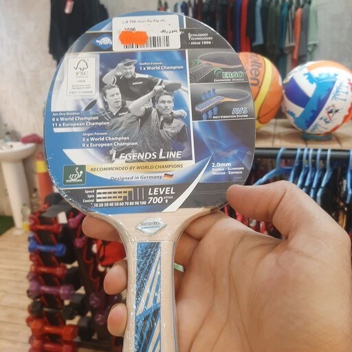 خرید و قیمت راکت پینگ پنگ waldner line level700دونیک شیلدکروت | ترب