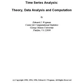 خرید و قیمت دانلود کتاب Time Series Analysis Theory, Data Analysis and Computation 1996 | ترب