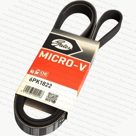 خرید و قیمت تسمه دینام L90 برند پاور گریپ ( گتس ) مدل 6PK 1822 | ترب