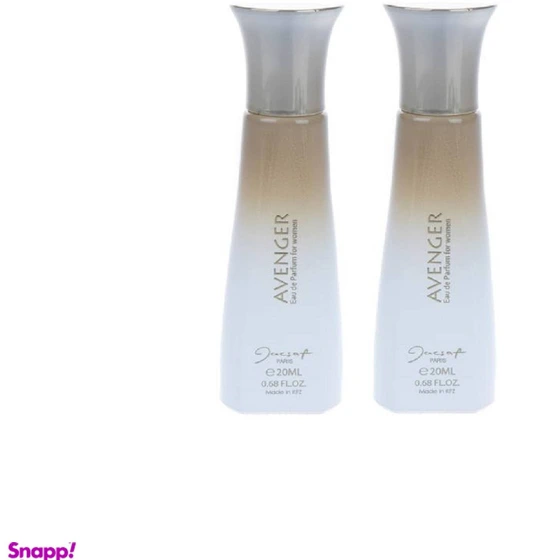 خرید و قیمت عطر جیبی زنانه ژک ساف (Jacsaf) مدل Avenger حجم 20 میلی‌لیتر مجموعه 2 عددی | ترب