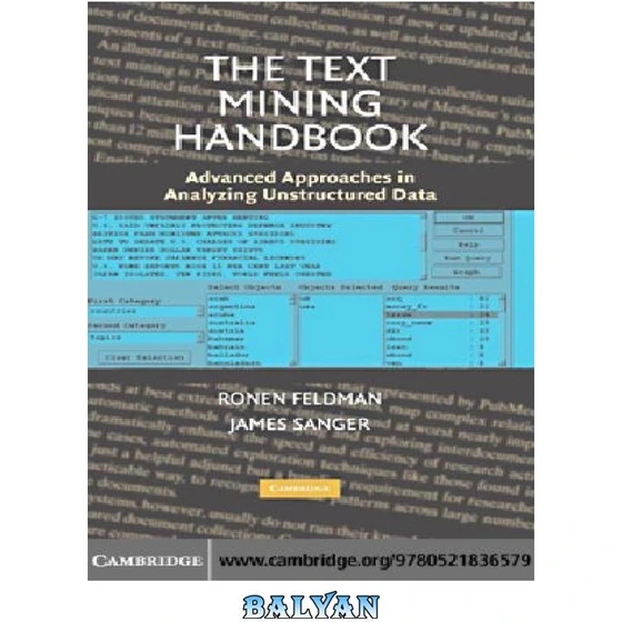 خرید و قیمت دانلود کتاب The Text Mining Handbook | ترب