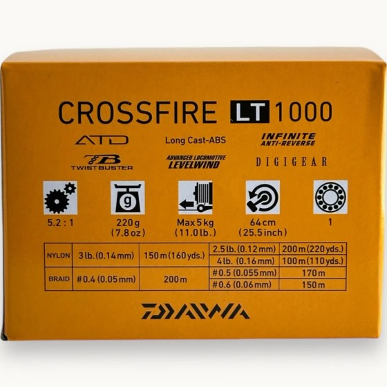 خرید و قیمت چرخ ماهیگیری DAIWA مدل CROSSFIRE 1000 | ترب