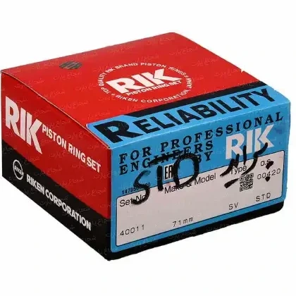 خرید و قیمت رینگ پیستون موتور پراید استاندارد STD ریک RIK اصل | ترب