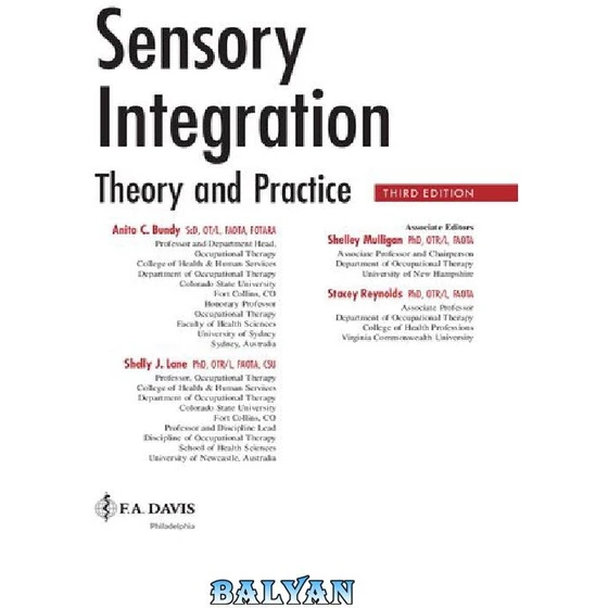خرید و قیمت دانلود کتاب Sensory Integration: Theory and Practice | ترب