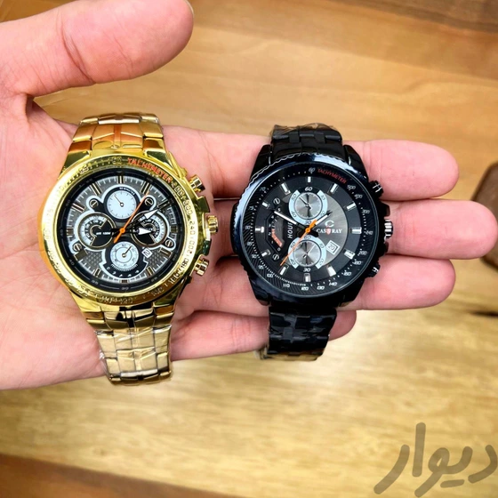 خرید و قیمت ساعت عقربه ای مردانه cassray (موتور ژاپنی) - بند مشکی | ترب