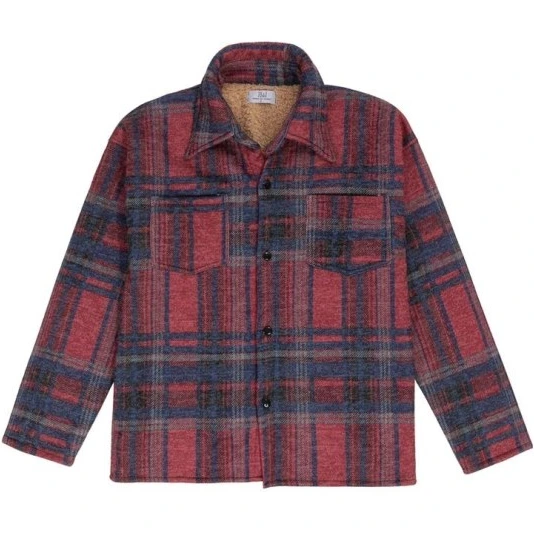 خرید و قیمت جکت مدل چهارخونه کرکدار سرخابی برند لیلاژ | lilage | ترب