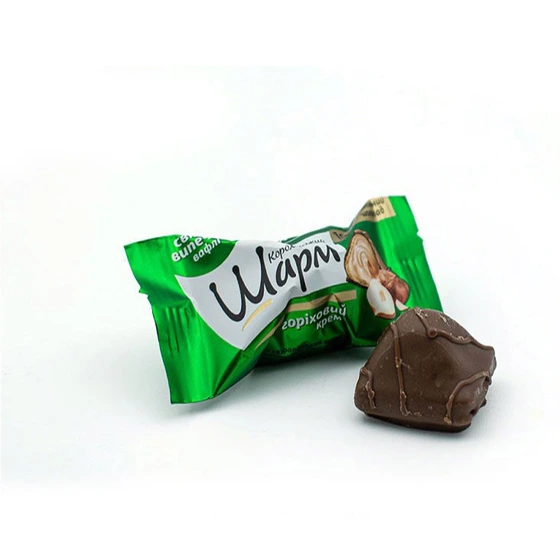 خرید و قیمت شکلات پذیرایی فله ABK Wapm Royal Charm ویفر شکلات شیری با مغز کرم فندقی واپم سبز | ترب