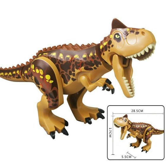 خرید و قیمت لگو ساختنی «دایناسور بزرگ گوشتخوار، بچه دایناسور، آدمک ...