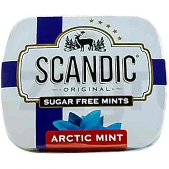 خرید و قیمت قرص خوشبو کننده دهان اسکاندیک Scandic Mint با طعم نعناع 14 ...