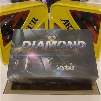 خرید و قیمت هدلایت MZM مدل DIAMOND پایه H1 سفید یخی | ترب