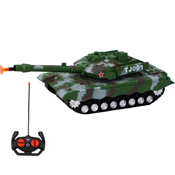 خرید و قیمت تانک کنترلی شارژی دودزا و تیر پرتاب کن تیر ژله ای مدل Tank