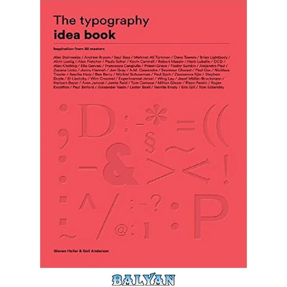 خرید و قیمت دانلود کتاب The Typography Idea Book: Inspiration from 50 ...