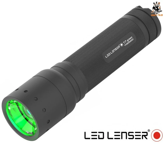 خرید و قیمت چراغ قوه نور سبز LED LENSER T7 Green | ترب