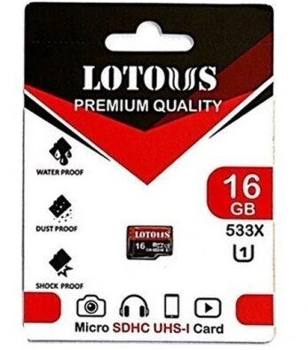 خرید و قیمت کارت حافظه میکرو اس دی لوتوس 16 گیگابایت Lotous MicroSDHC | ترب