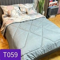 خرید و قیمت روتختی دو نفره 6 تکه با الیاف لایکو ترک T059 - تحویل 20 الی 25 روزه | ترب