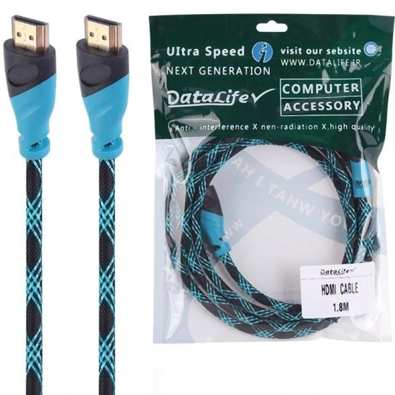 خرید و قیمت کابل HDMI 4K دیتالایف Datalife طول 1.8 متر | ترب