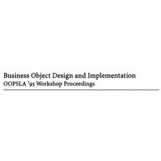 خرید و قیمت دانلود کتاب Business Object Design and Implementation: OOPSLA ’95 Workshop ...