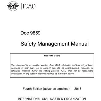 خرید و قیمت دانلود کتاب ICAO doc 9859 Safety Management Manual ویرایش 4 ...