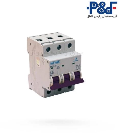 خرید و قیمت فیوز مینیاتوری سه فاز 32 آمپر پارس فانال PFN-3P | ترب