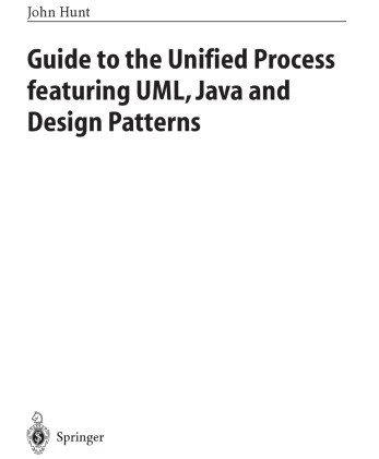 خرید و قیمت دانلود کتاب Guide to the unified process featuring UML, Java, and design patterns ...
